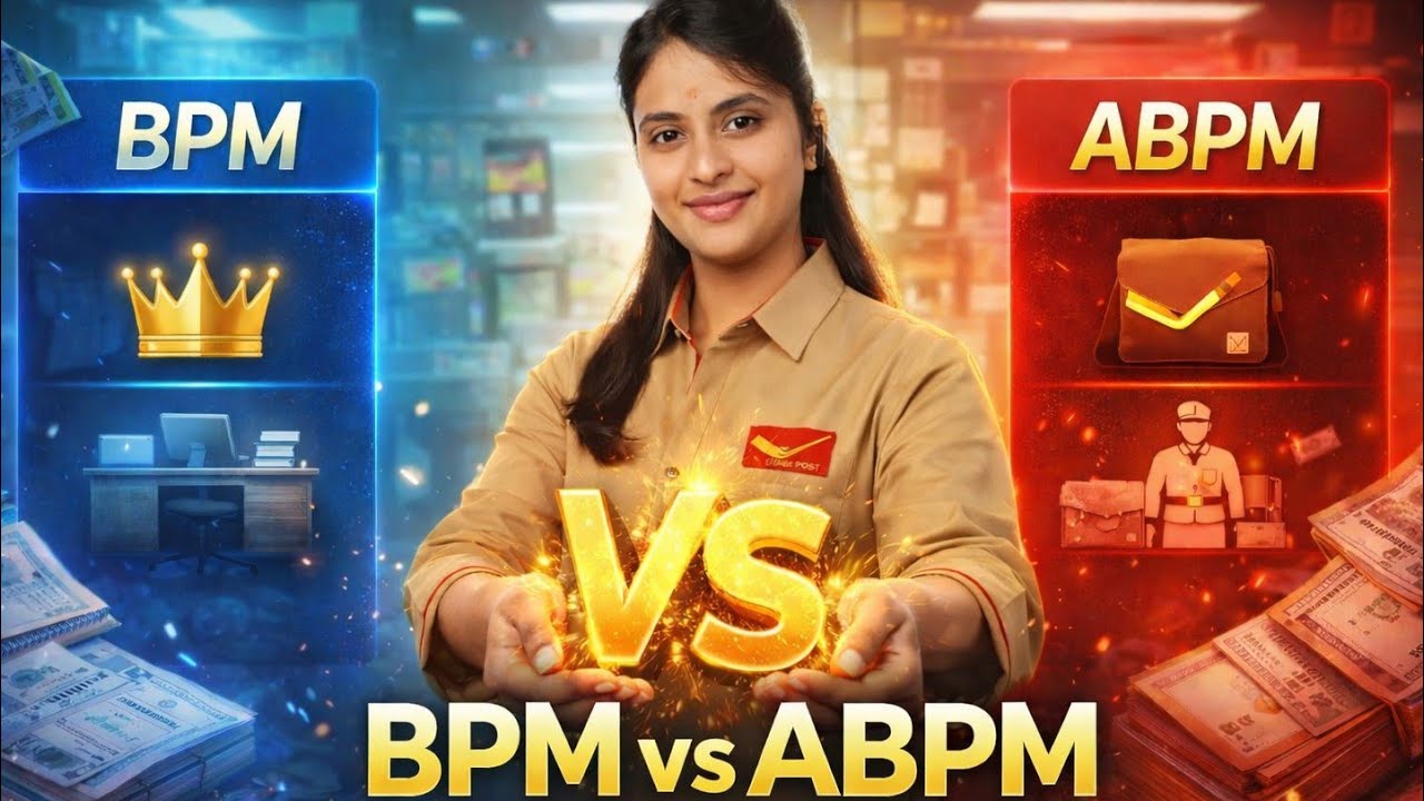 India Post office | GDS BPM vs ABPM दोनों में अंतर क्या हैं 🤔 Salary ...