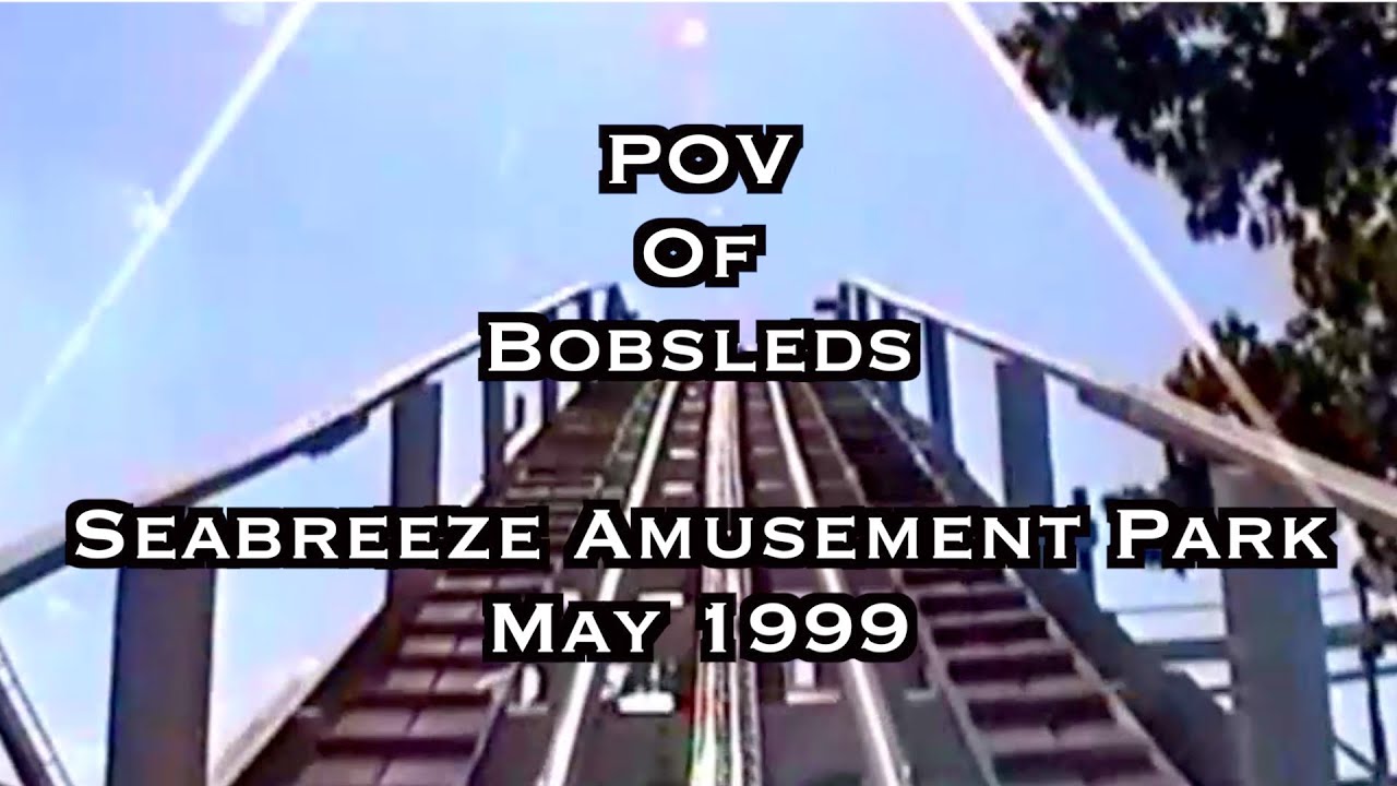 POV of Bobsleds - Seabreeze Amusement Park - May 1999 - YouTube