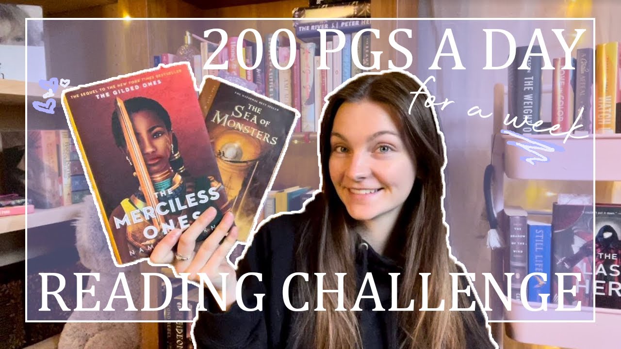 200 pages a day 📖 thank u for 200 subscribers! | reading challenge ...