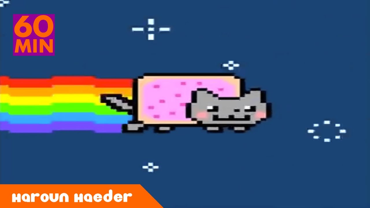 60 MINUTES🔁 | Nyan Cat Looped for EXACTLY 1 Hour | Haroun Haeder - YouTube