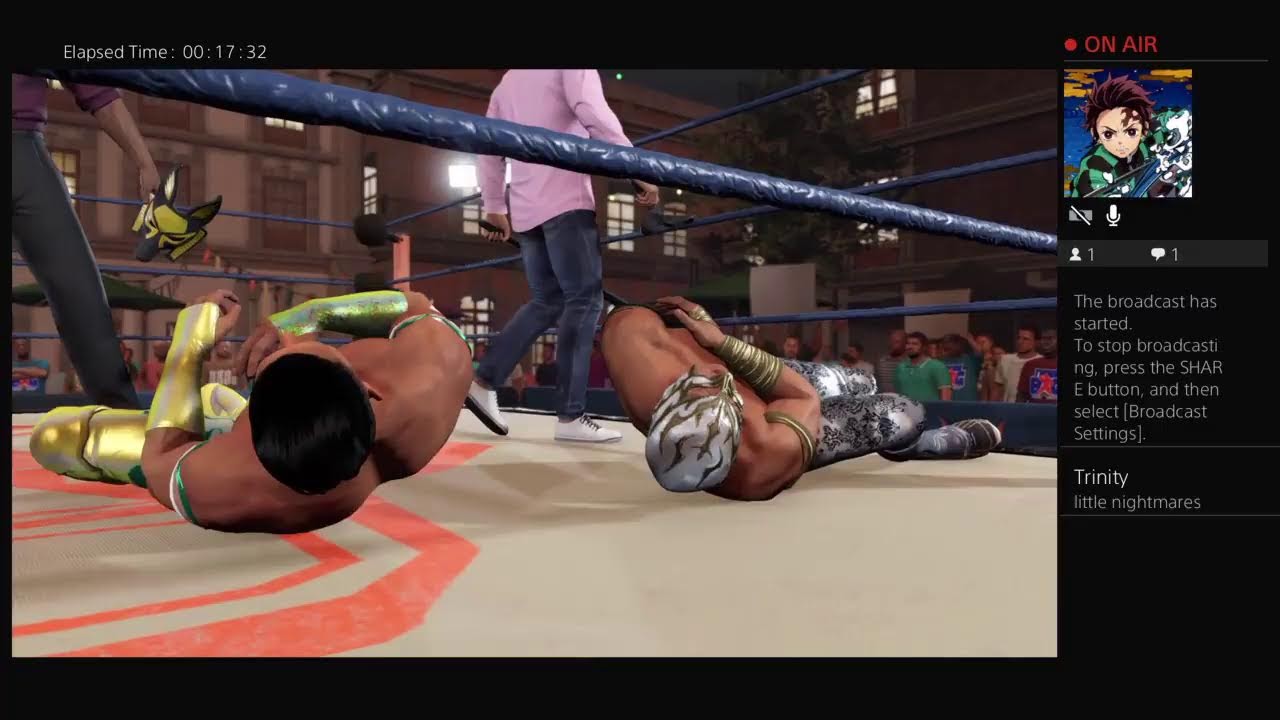 Streaming Off Ps4 (WWE2k23 - YouTube