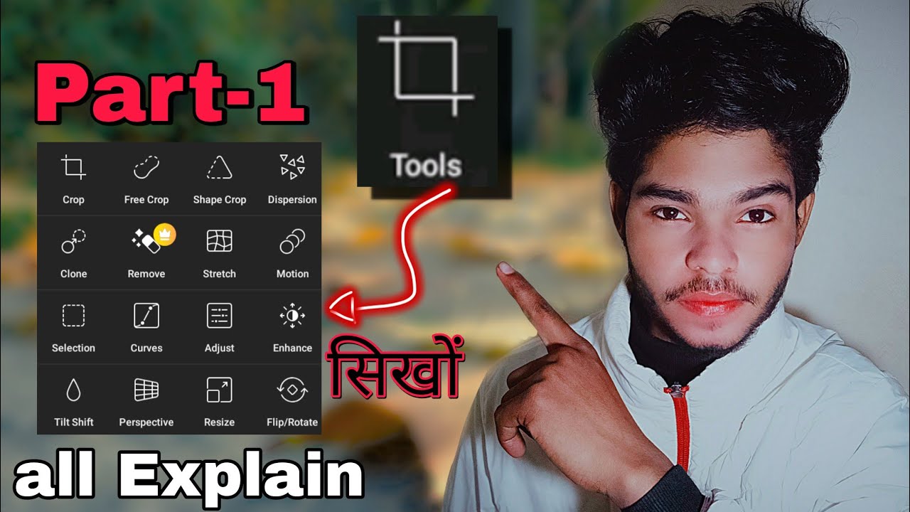 |Part-1 Picsart tools all Explain with all photo Editing Ga-Editing ...