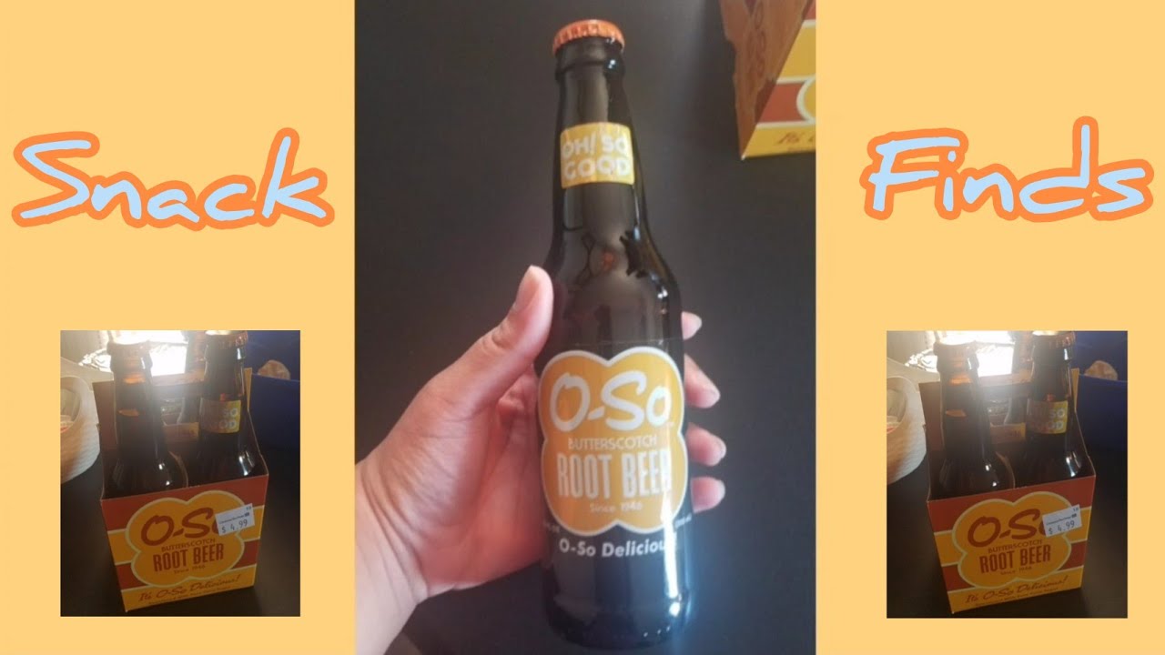 Snack Finds Episode 10: O-So Butterscotch Rootbeer Soda 😋 - YouTube