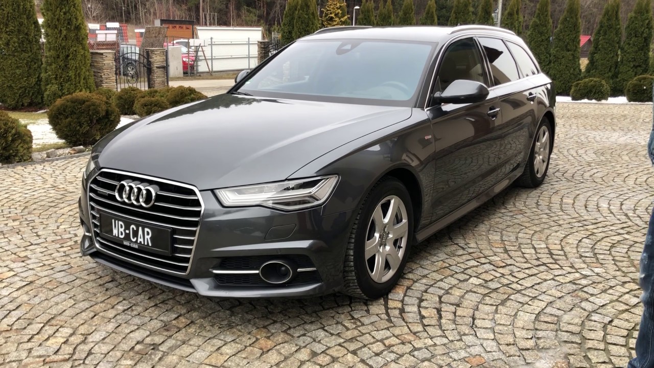 Audi A6 V6 272KM Quattro S-tronic Daytona Grau Head Up 2xS-line Full ...