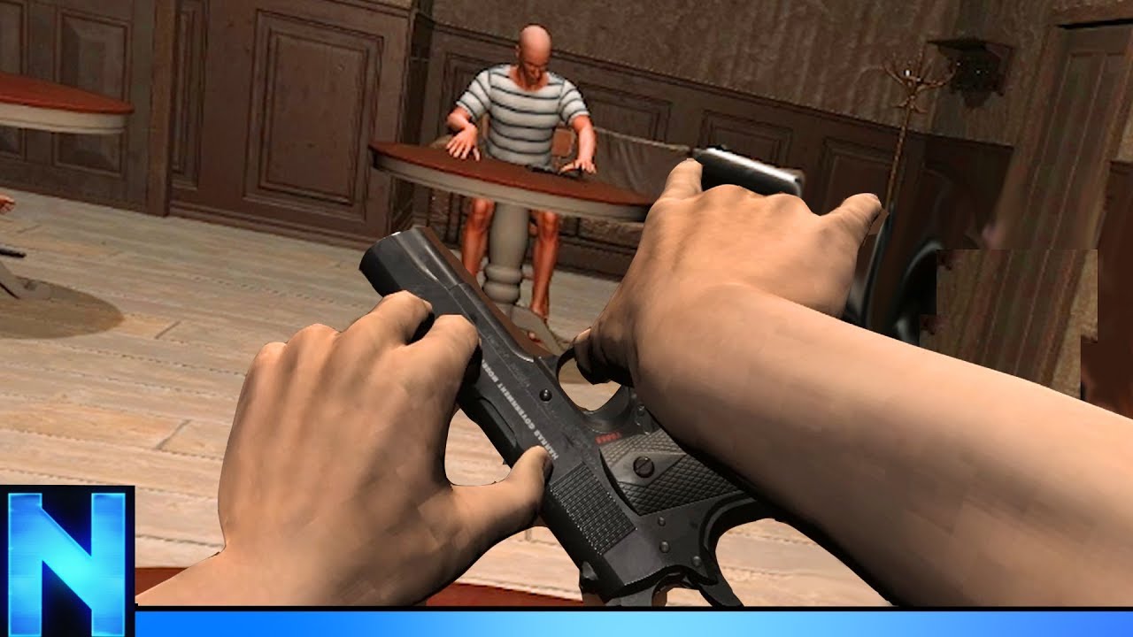 The Slowest Gun Fight In History - HAND SIM - YouTube