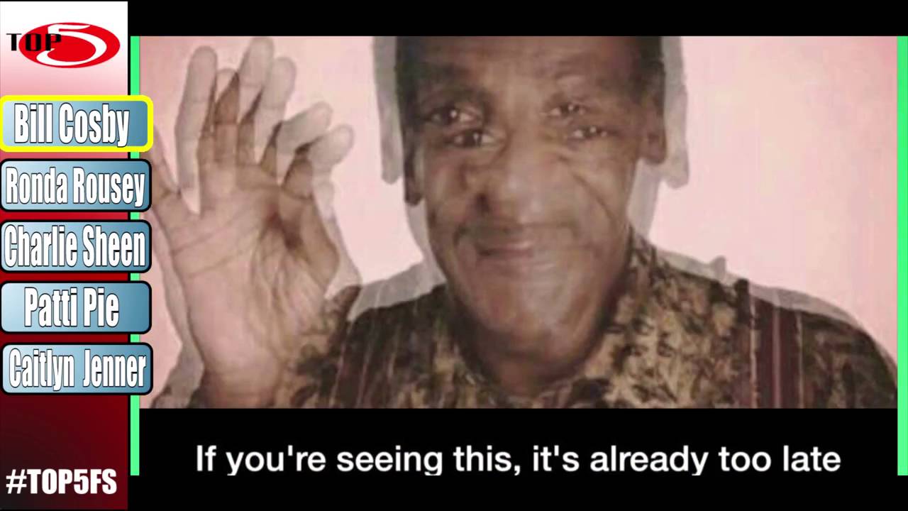 Top 5 News Stories of 2015 (Bill Cosby Clip) - YouTube