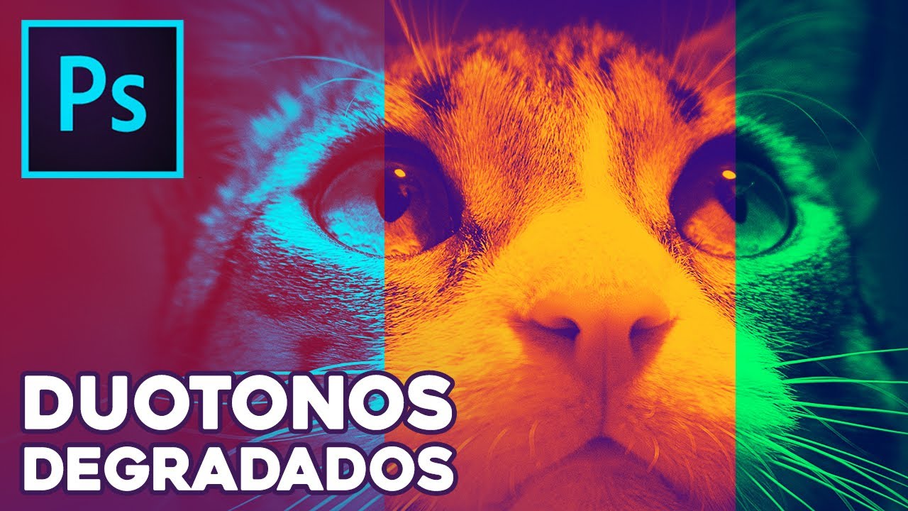 Photoshop CC | Efecto Duotono en una Foto (fácil) | Tutorial Español ...