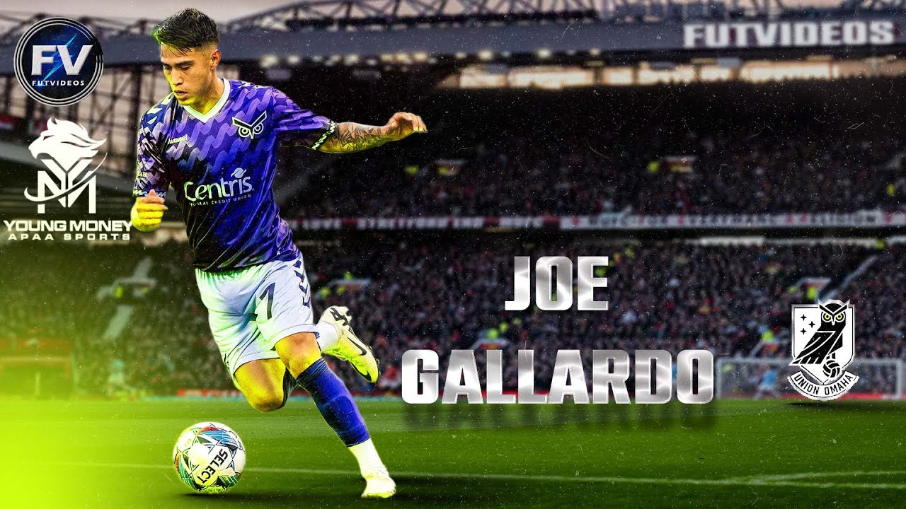 JOE GALLARDO WINGER | UNION OMAHA FC | HIGHLIGHTS 2024 - YouTube