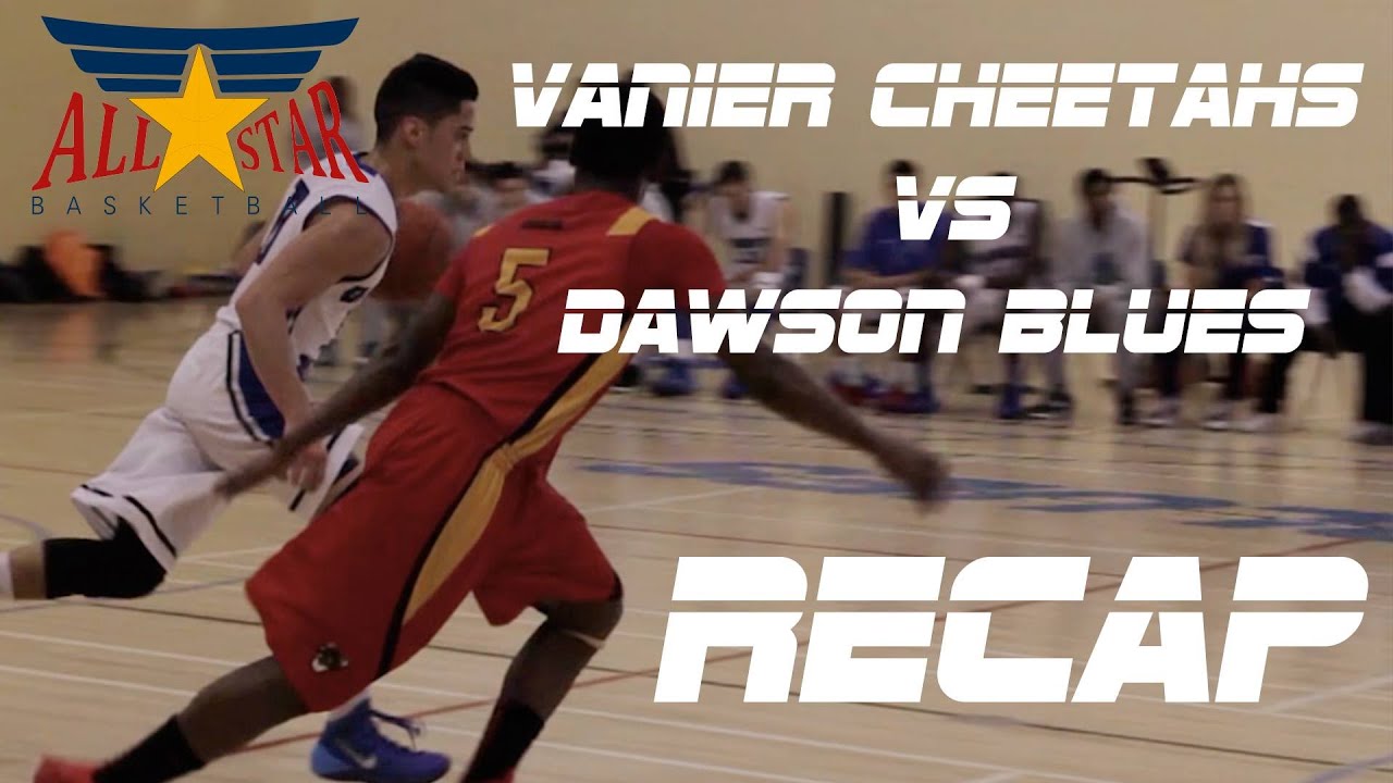 All-Star Mixtapes: Vanier Cheetahs vs Dawson Blues - 10/19/2014 - YouTube
