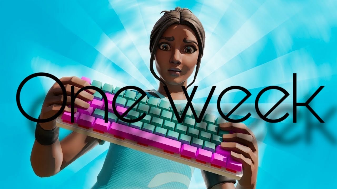 Fortnite controller to kbm one week (highlights) - YouTube