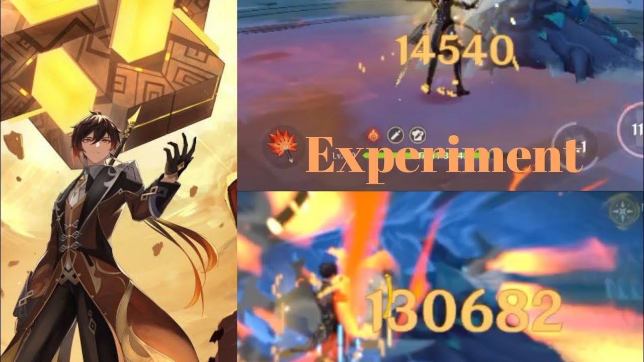 Genshin Impact: Zhongli Burst Experiment - YouTube