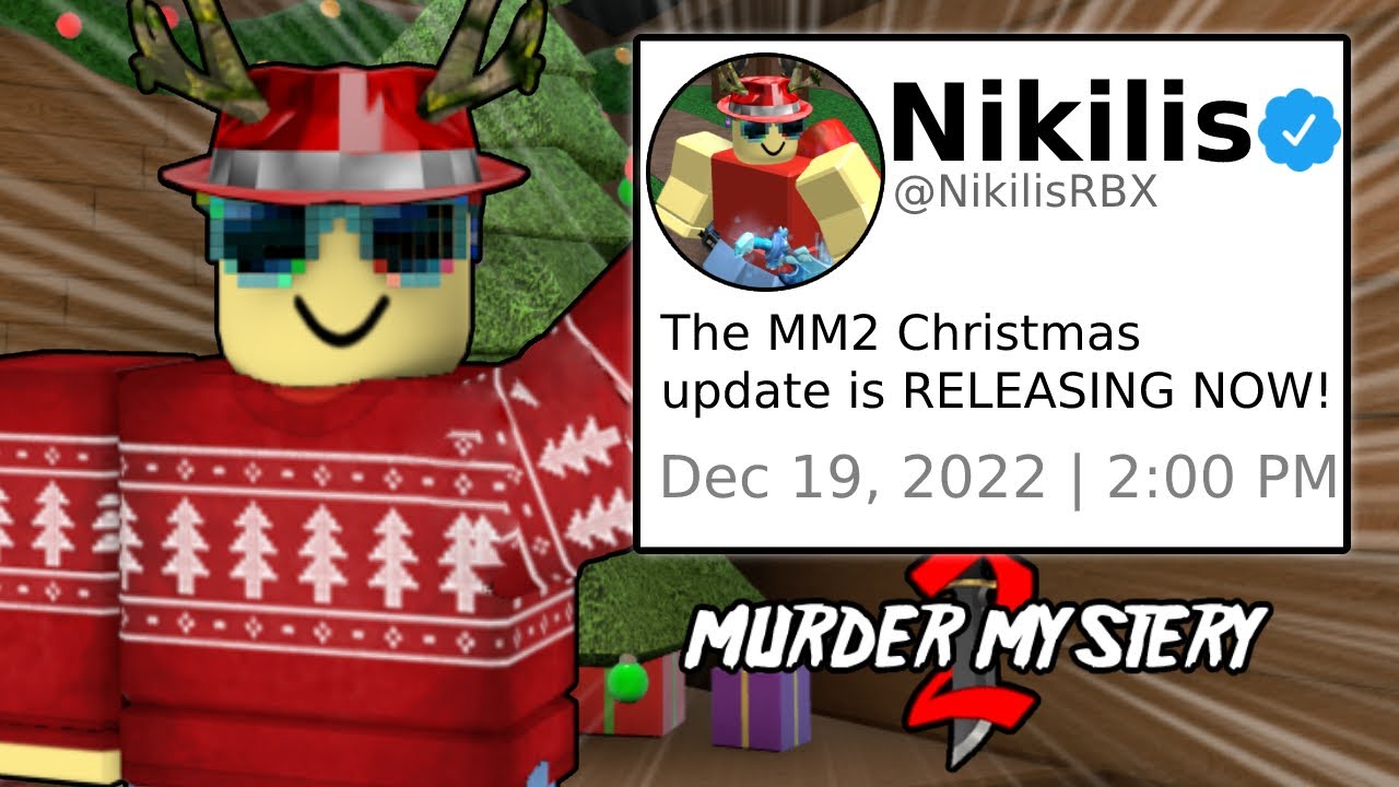 MM2 Christmas Update Releasing Today!? - YouTube