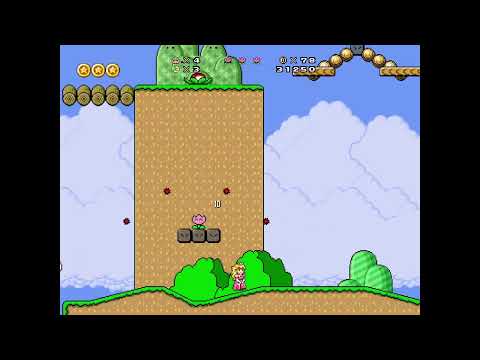 SMBX2 Beta 5p4, Super Peach 16 - Full Gameplay (by Prince_Peach)