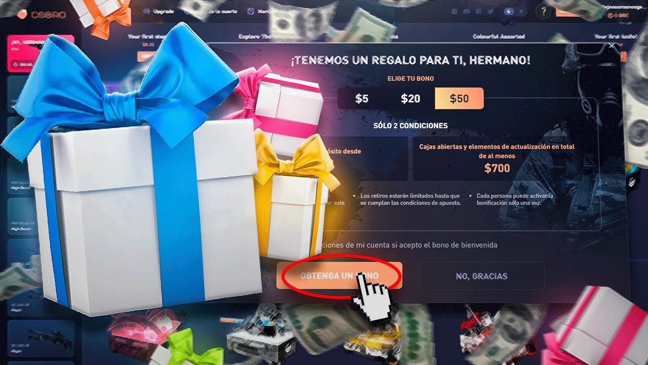 CSBRO REGALA $50 Dolares GRATIS 😍 - (5% Bonus) - YouTube