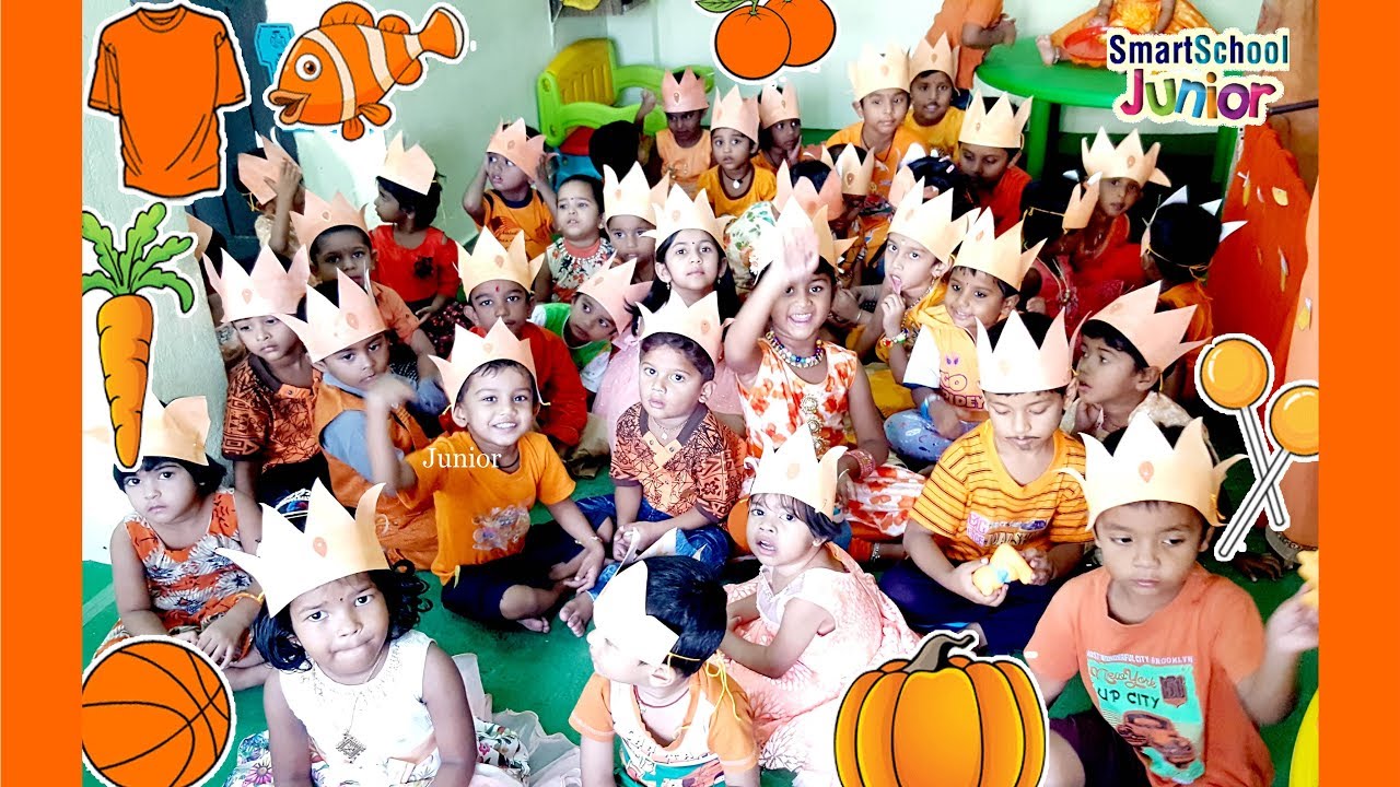 Orange Colour Day Celebration In Smart School Junior YouTube orange-colour-day-celebration-in-smart-school-junior-youtube