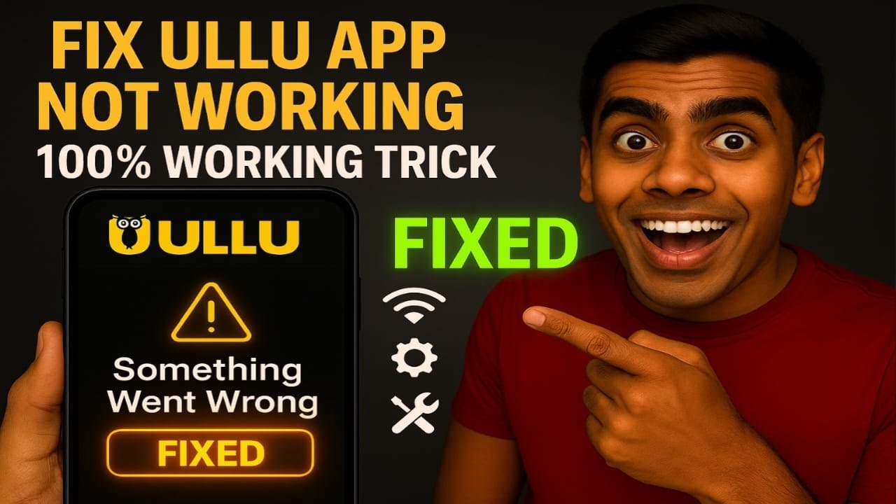 How to fix app not working problem solve in ULLU | app open problem Kaise hataye - YouTube
