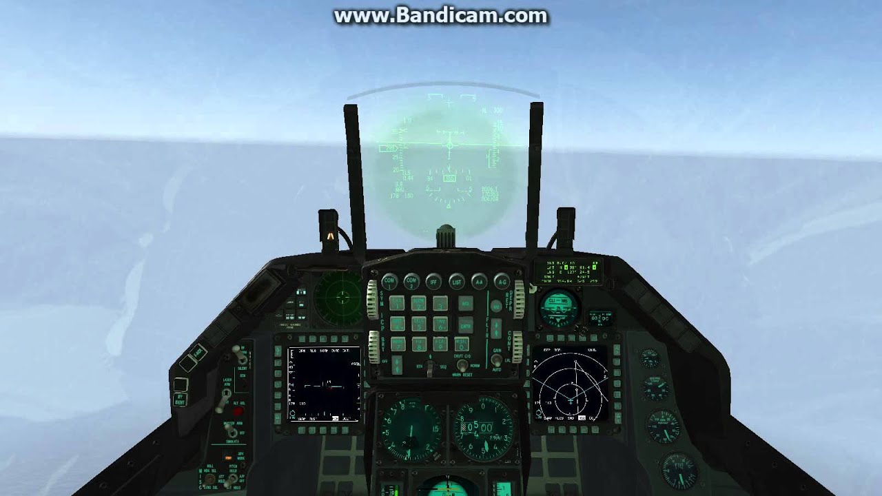 ILS landing in Falcon BMS 4.32 - YouTube