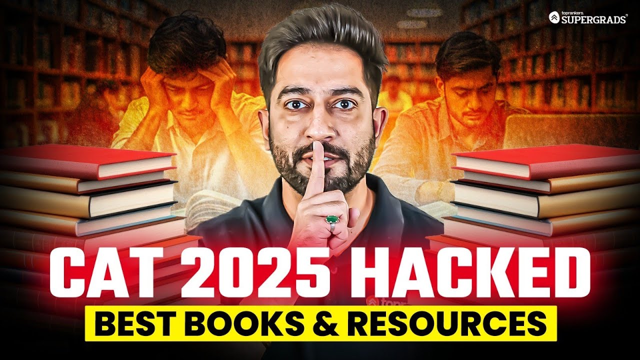 Best Books & Resources for CAT 2025 Preparation 📚| Must-Have Study ...