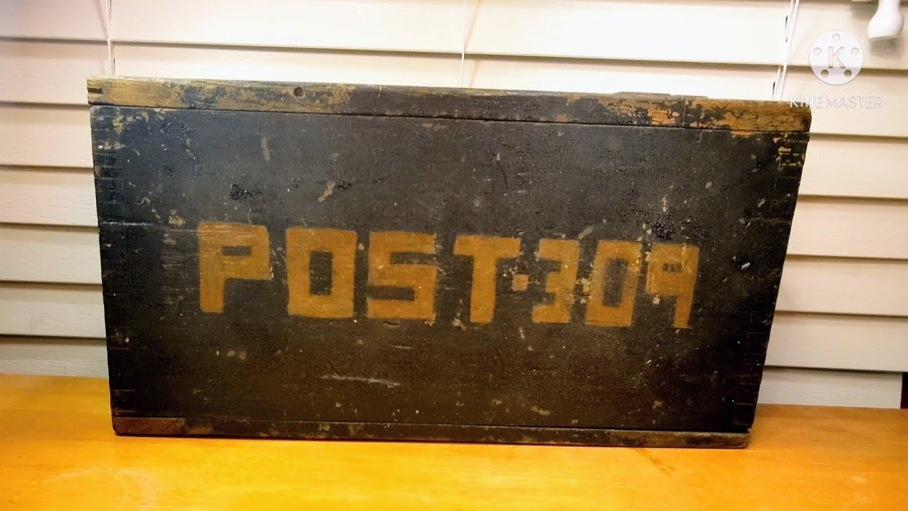 WW1 US M1915 Ammo Box for the M1915 Colt Vickers Machine Gun - YouTube