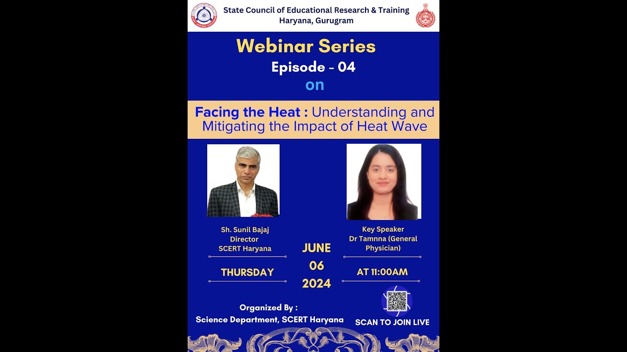 Science Webinar Series Episode-4 on Facing the Heat - YouTube