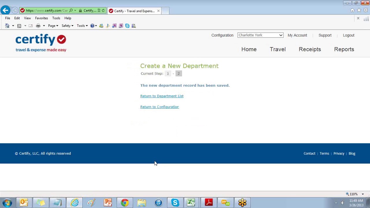 Self-Service Implementation: Adding Departments in Certify - YouTube