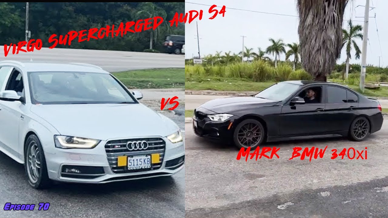 Mark B85 BMW vs VIRGO Supercharged Audi S4 - YouTube