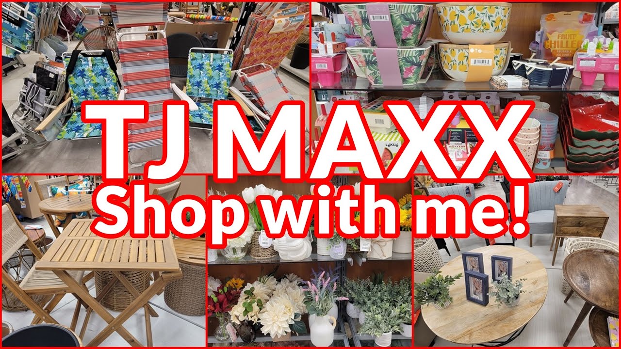 TJ MAXX SUMMER FINDS 2023 HOME DECOR FURNITURE SHOPPING - YouTube