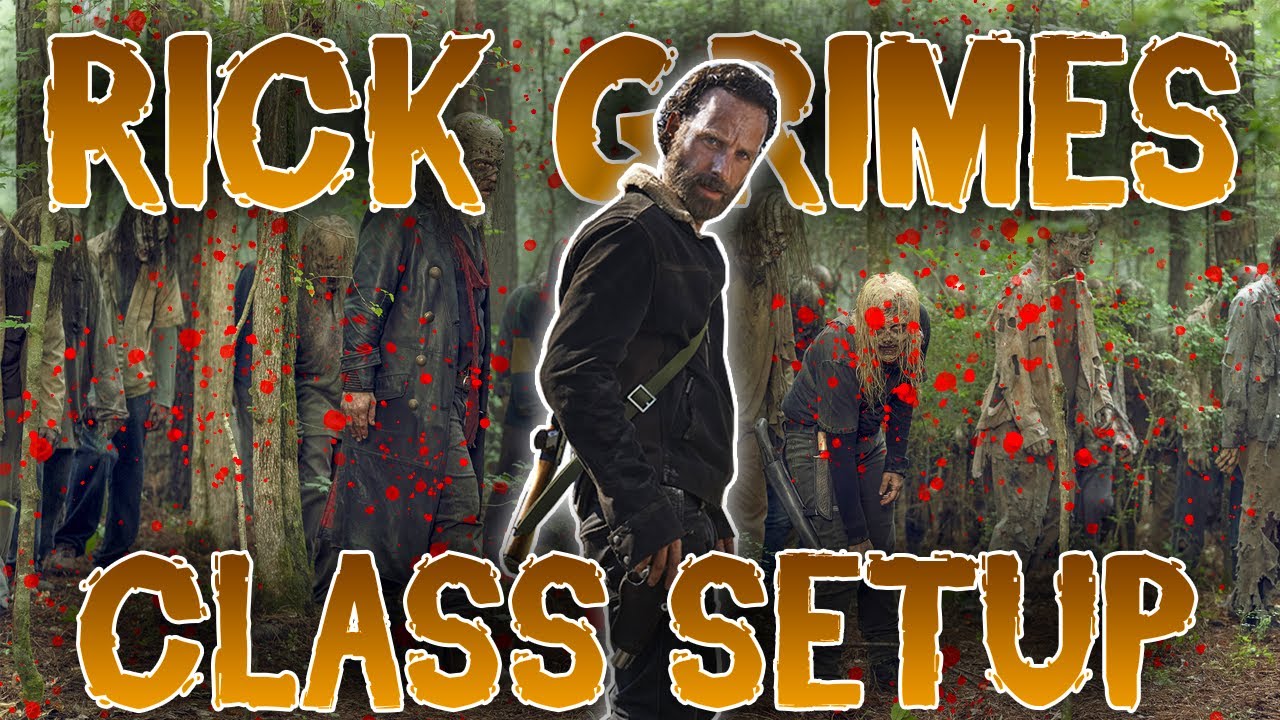 THE RICK GRIMES COD CLASS SETUP FROM THE WALKING DEAD- MP5 AND .357 ...