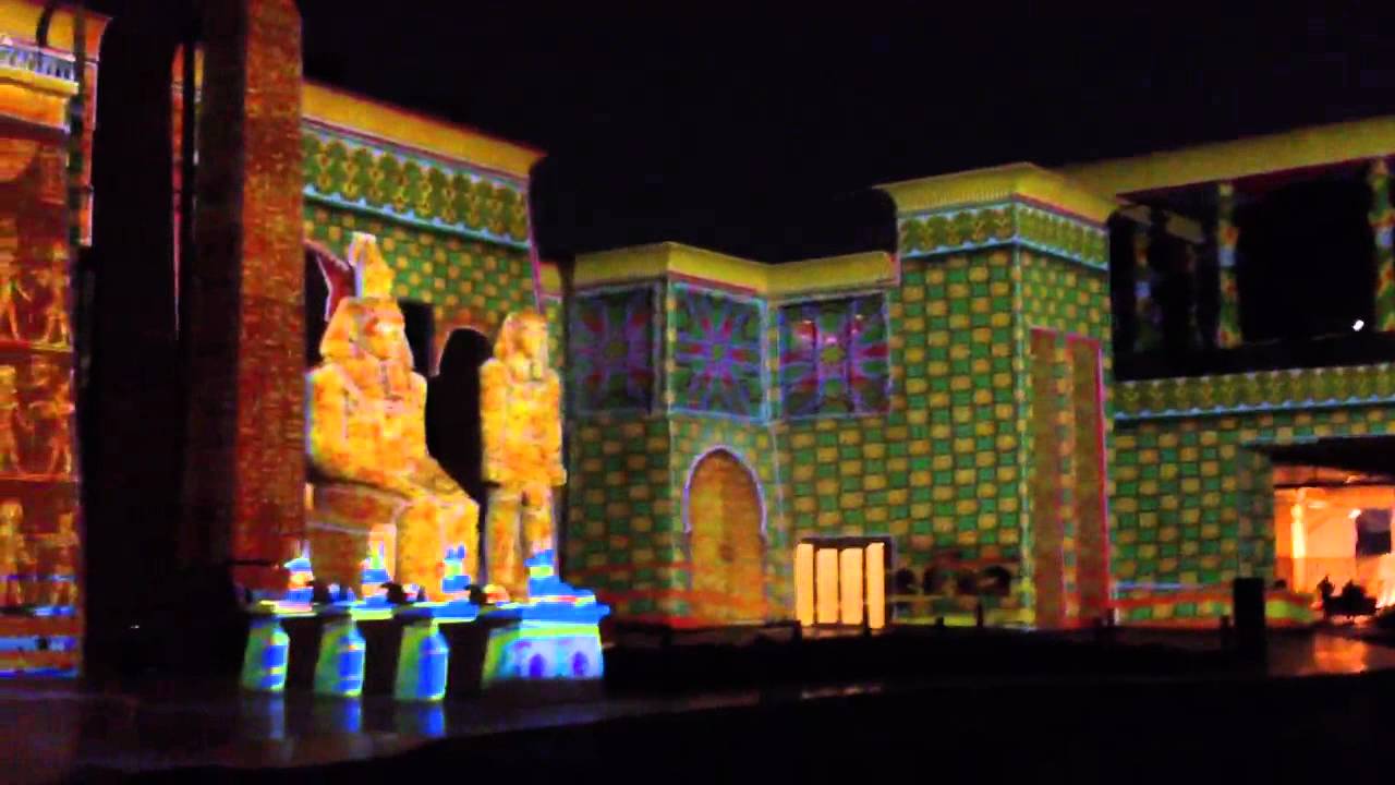 Pyramids @Wafi Mall, Dubai - YouTube