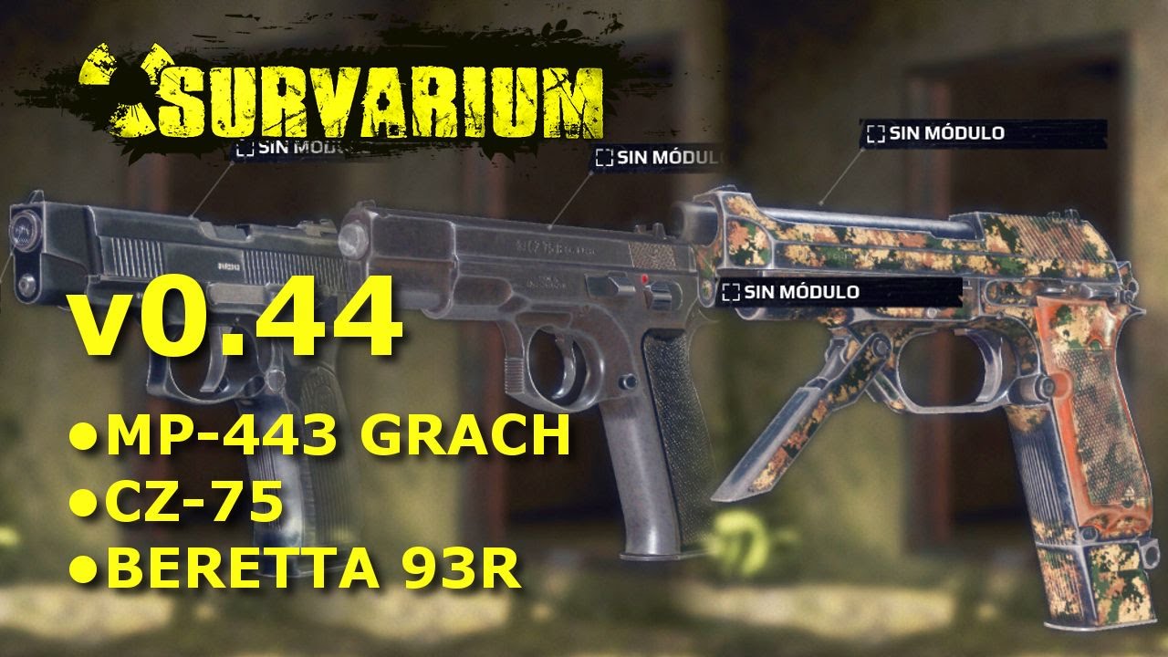 Survarium 0.44 | Nuevas Pistolas: MP-443 Grach (Yarygin), CZ-75 y ...