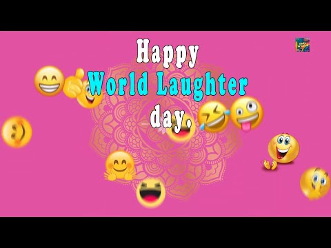 Happy World Laughter Day Whatsapp Status Wishes Video Greeting 2021 | International Laughter day