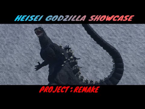Heisei Godzilla Showcase [Project Remake] - YouTube