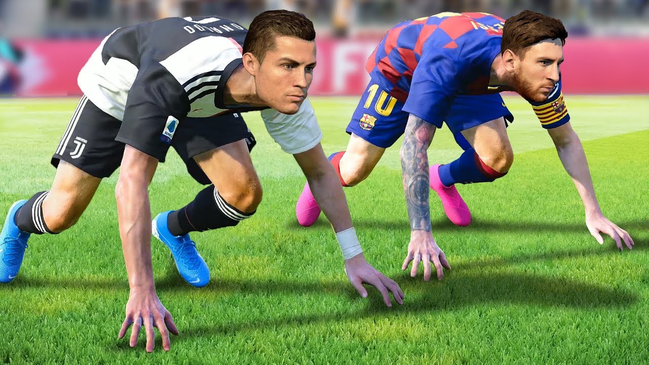 Ronaldo Vs Messi FIFA 20 Speed Test YouTube Ronaldo Vs Messi FIFA 20 Speed Test YouTube