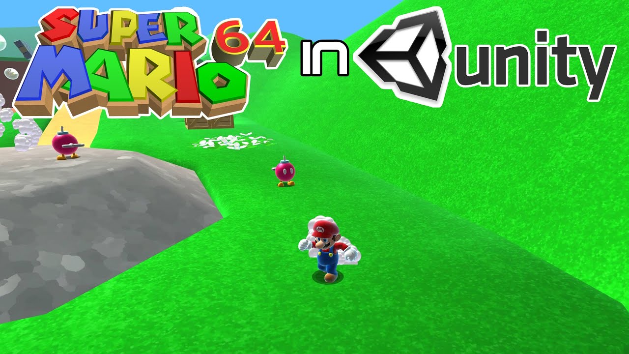 "You disgusting piece of..." | Super Mario 64 in Unity! - YouTube