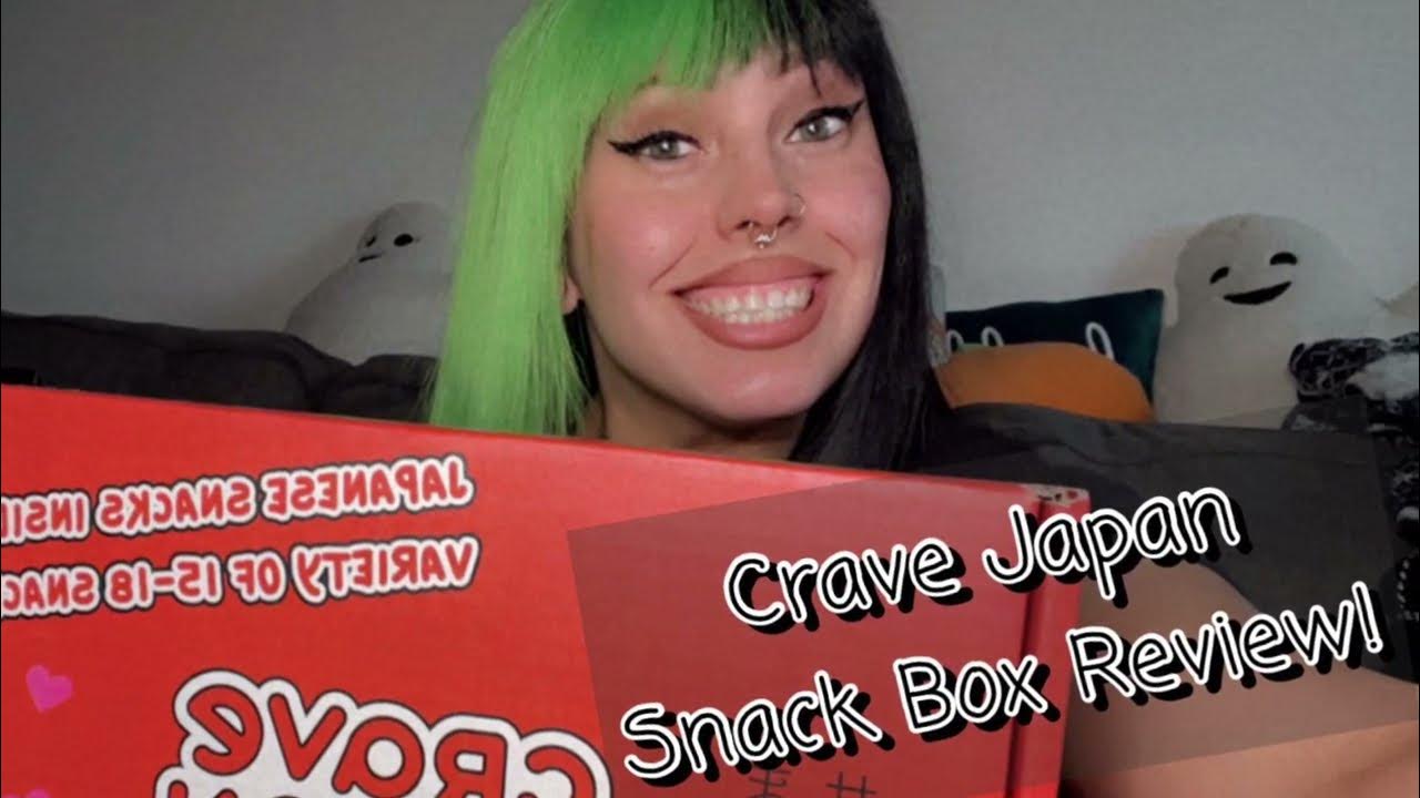Crave Japan Snack Box Review Youtube