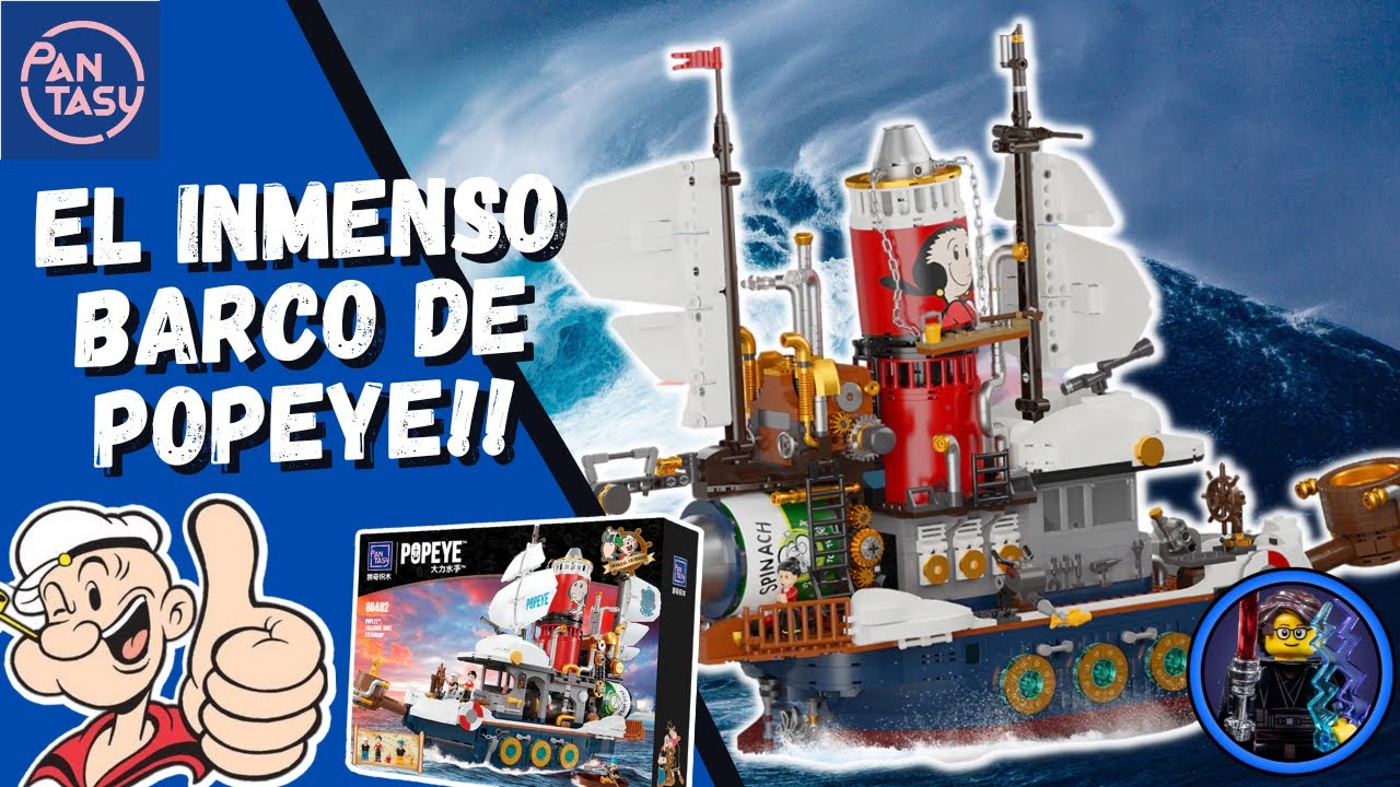 Mi infancia resumida en este set!! LA NAVE DE POPEYE!!! / Minifigs / # ...