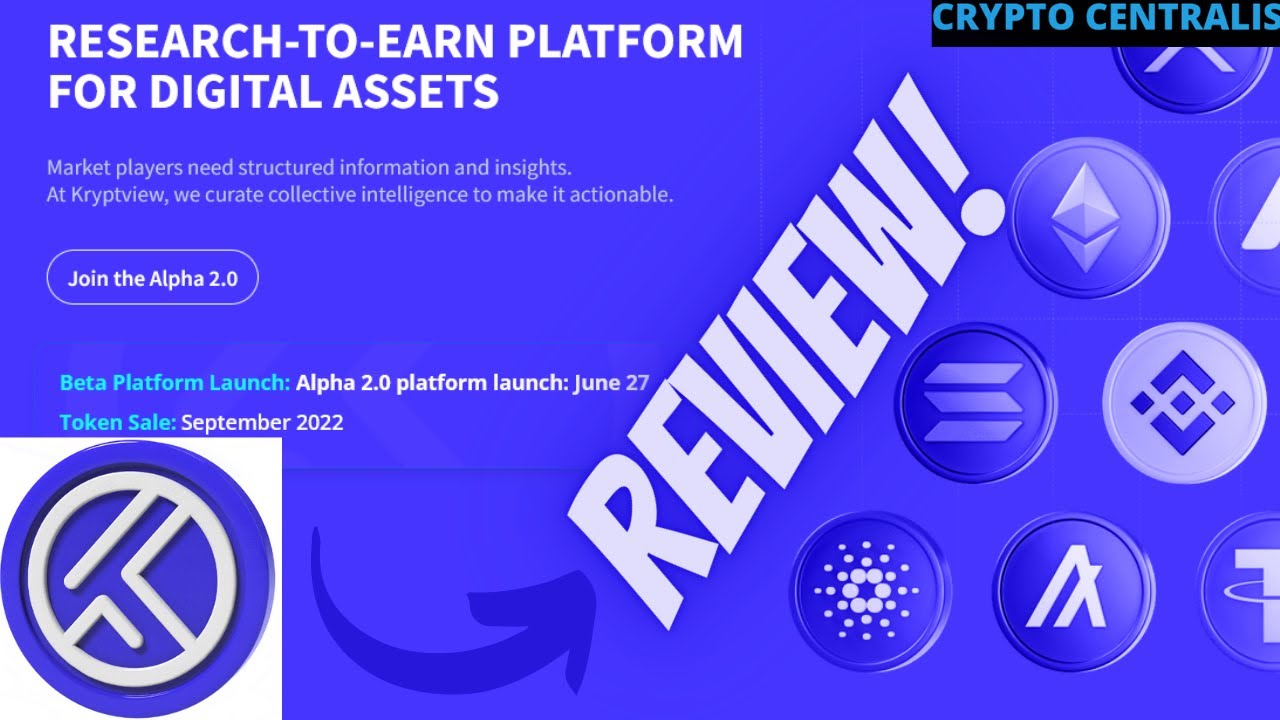 Kryptview - Reasearch to Earn Platform for Digital Assets - YouTube