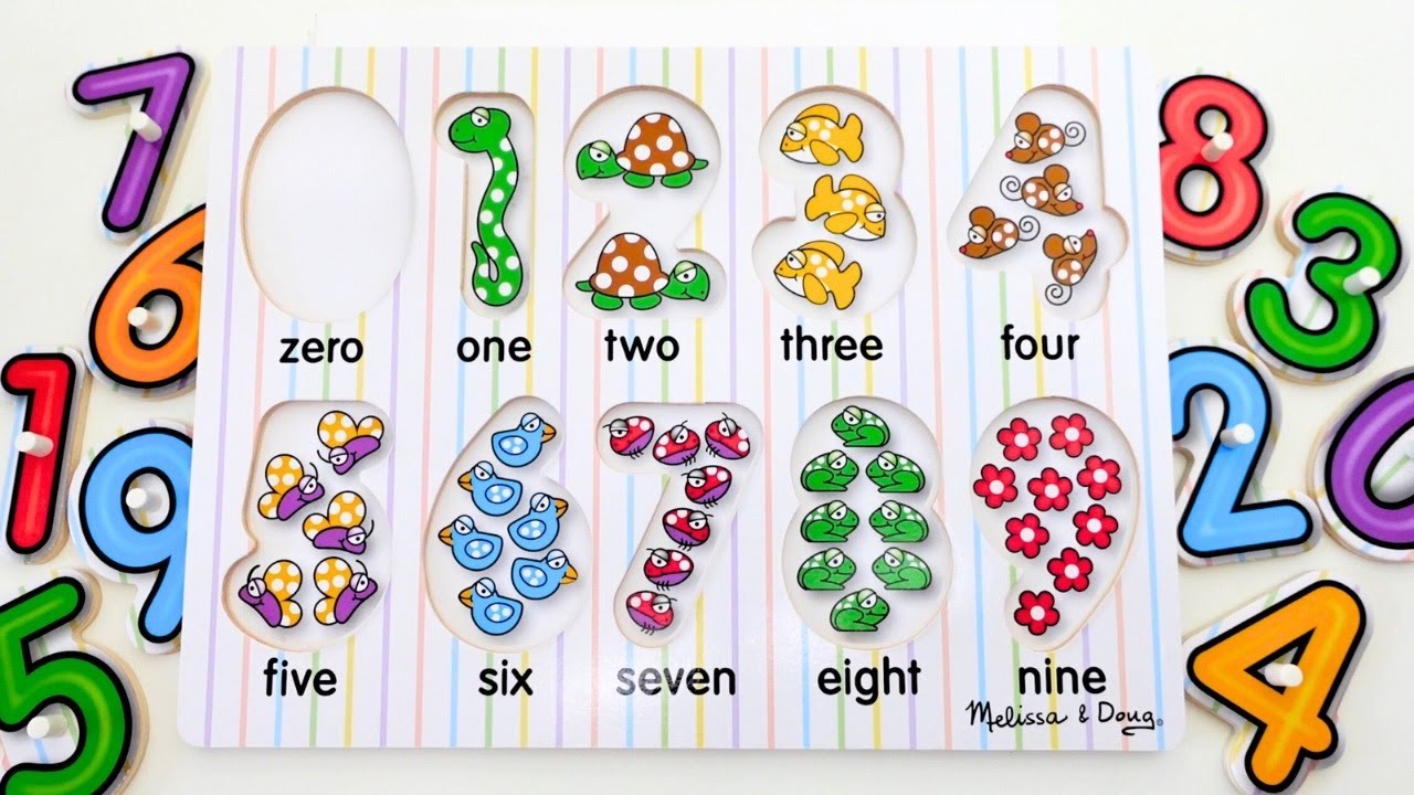 Learn Numbers and How to Count | Educational Activities For Toddlers ...