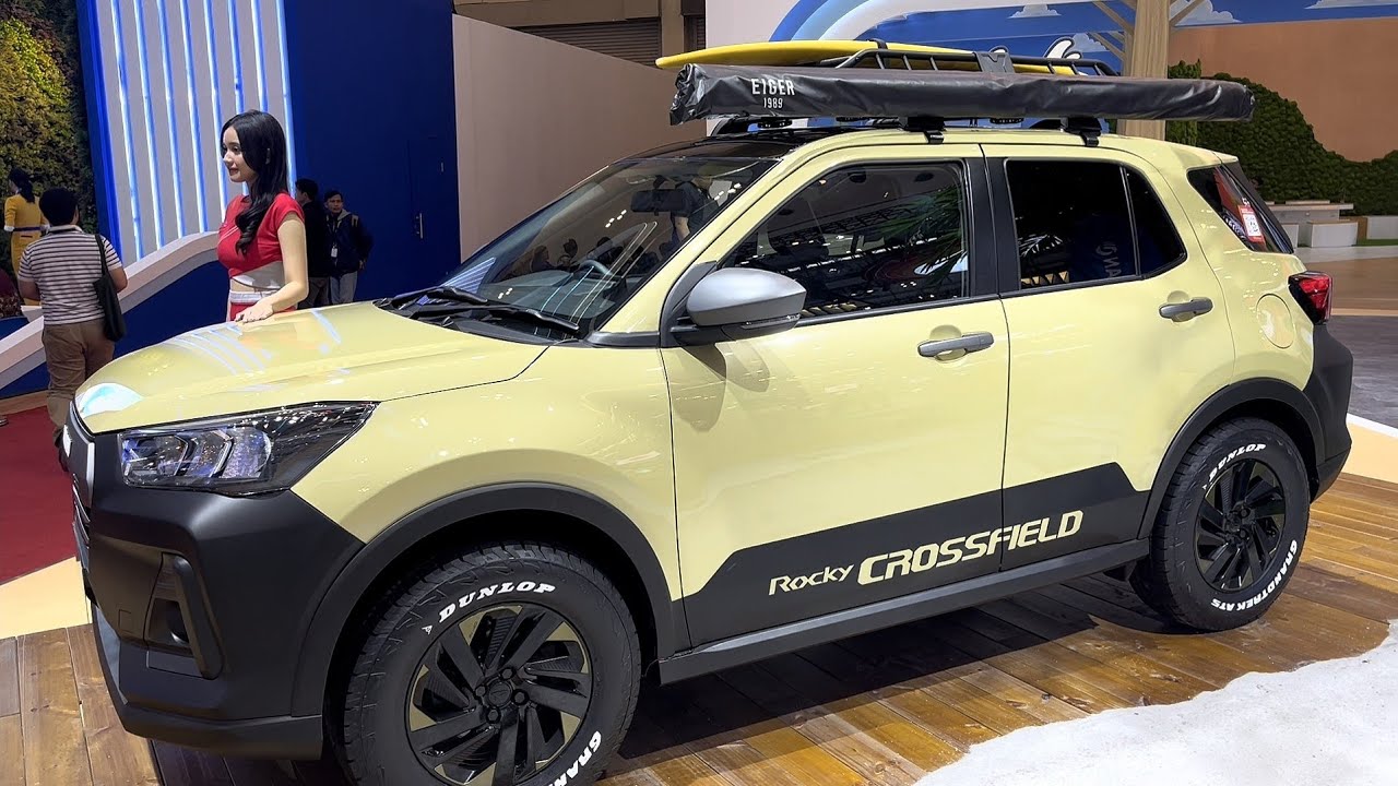 New 2024 Daihatsu Rocky Crossfield Mini Off Roader SUV - YouTube