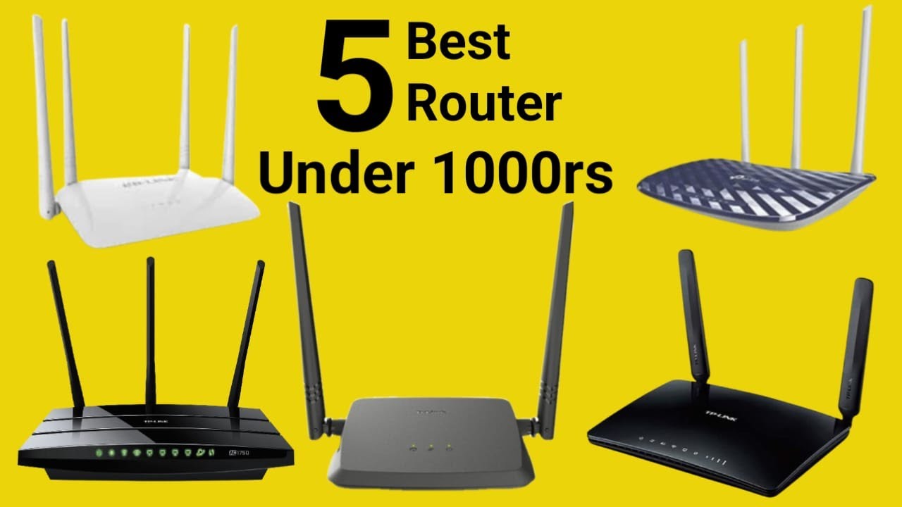 Top 5 Best wifi router under 1000Rs in 2022 | 1000 rupees me sabse acha ...