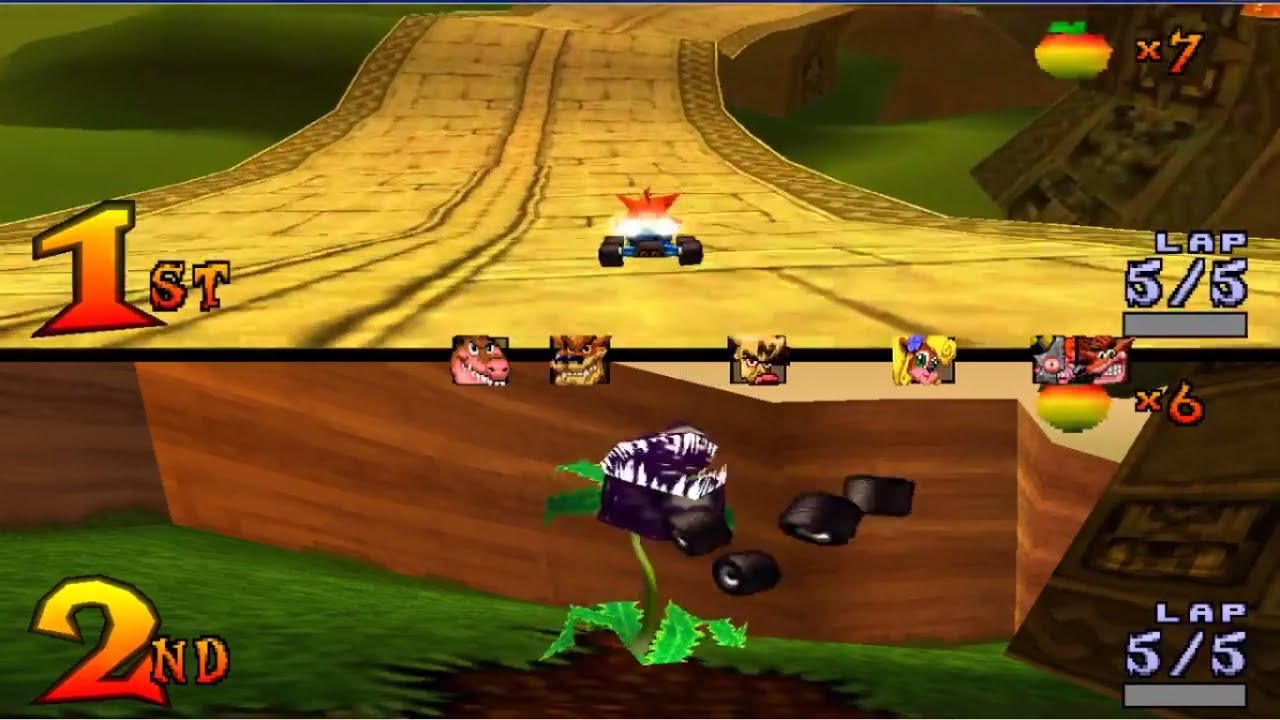 CTR 2Players Arcade Mode Playthrough - YouTube