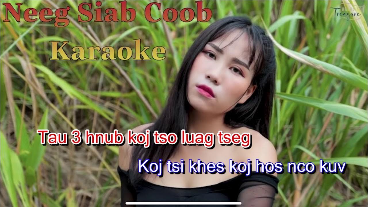 Saw Lauj - Neeg Siab Coob karaoke - YouTube