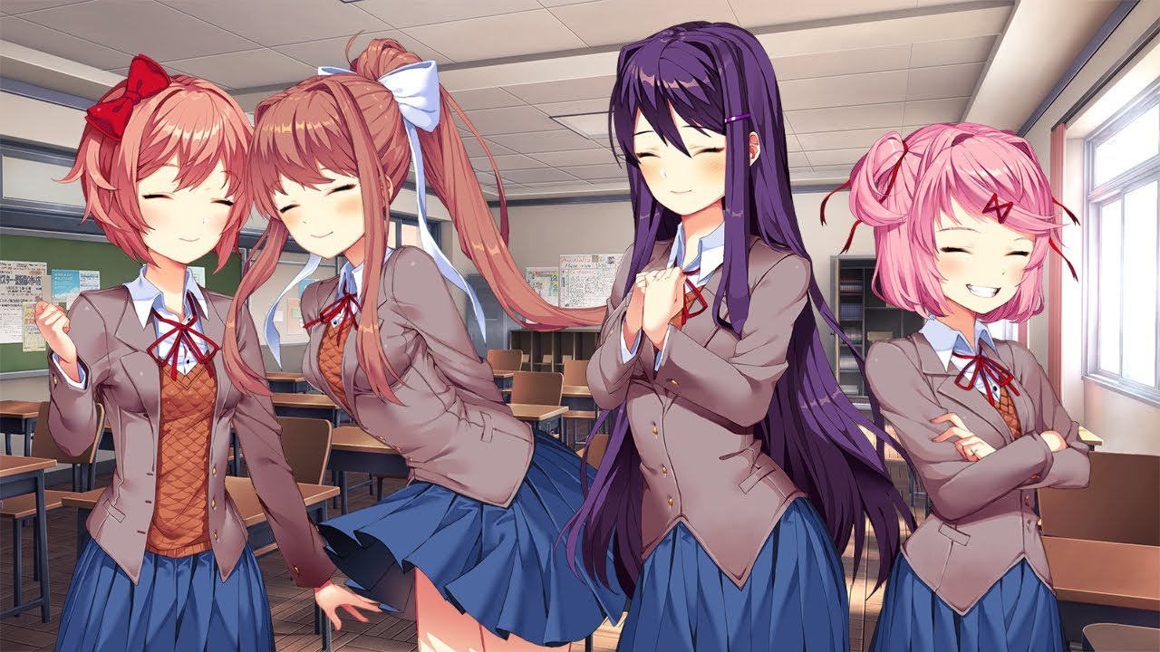 (DDLC Shorts) Dancing in the Club - YouTube