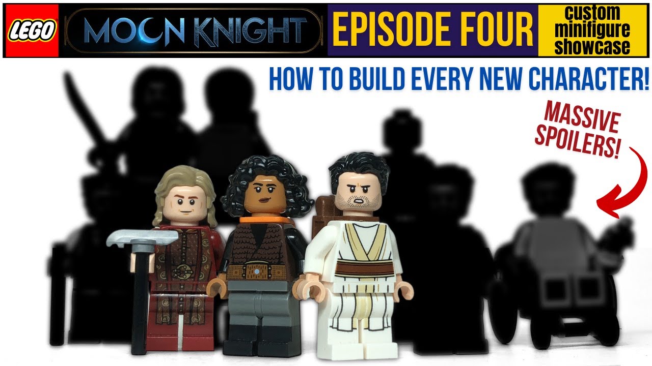 LEGO MOON KNIGHT Episode 4 Purist Custom Minifigure Showcase - YouTube