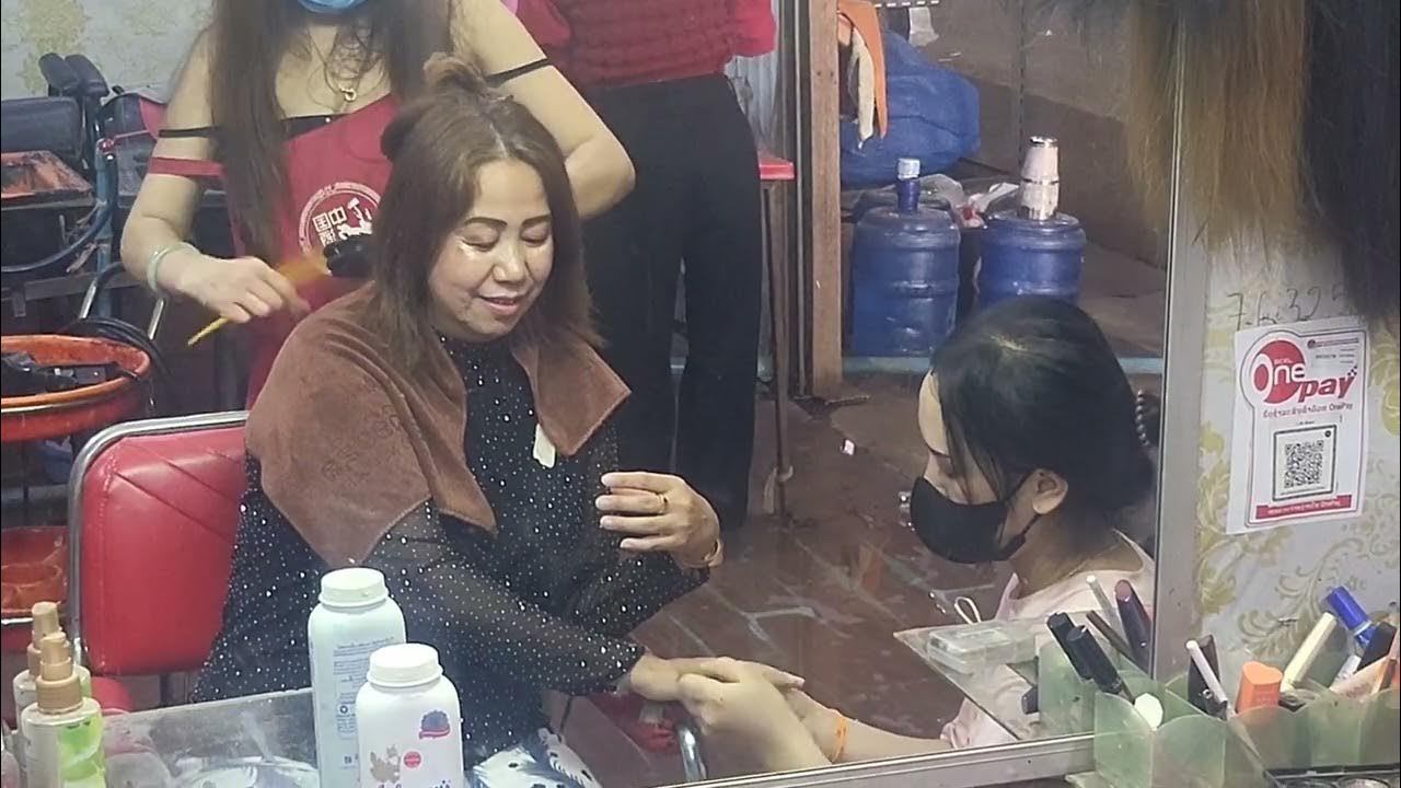 hnub no mus ua kuv cov plaub hau kom zoo2 nkauj - YouTube