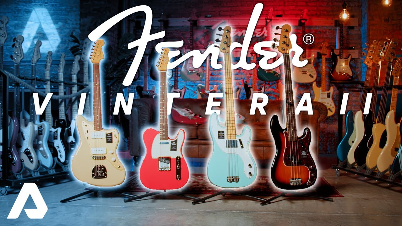 ¡Llegan las nuevas Vintera II de Fender! ¿Qué novedades hay? | Alfasoni ...