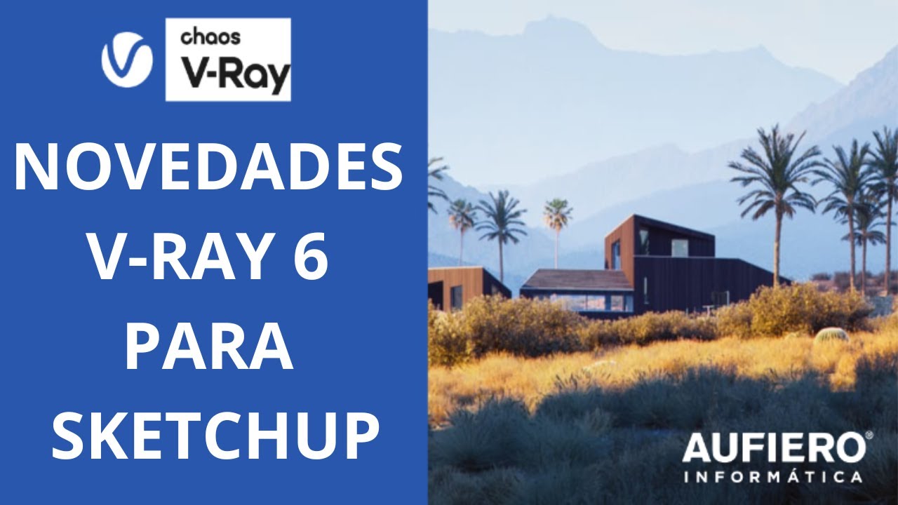 V-Ray | Novedades de V-Ray 6 para Sketchup - YouTube