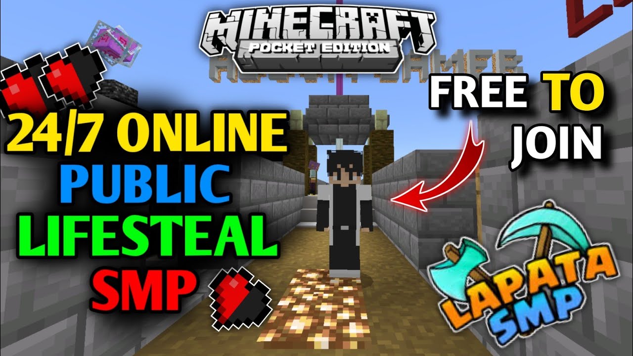 Best public lifesteal smp 1.19 | Best public smp minecraft pe 1.19 ...