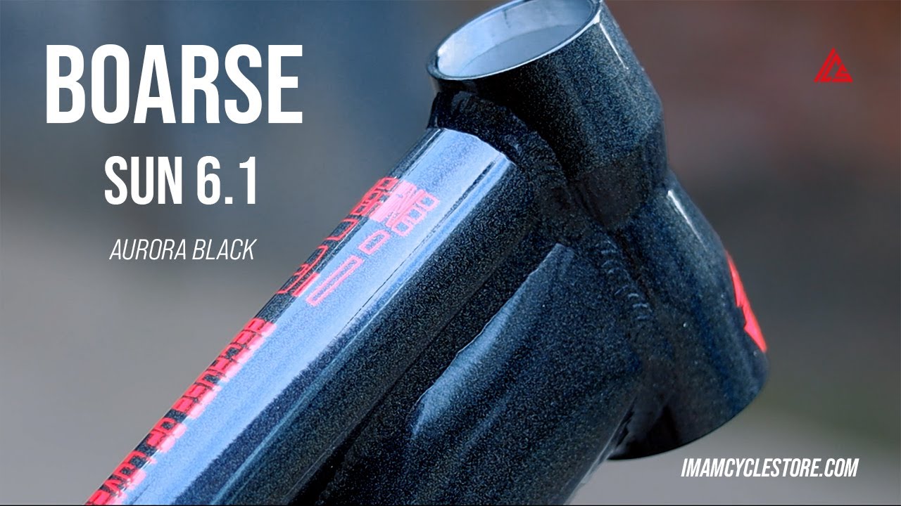 BOARSE SUN 6.1 DIRT JUMP AURORA BLACK | MTB CYCLE FRAME | IMAM CYCLE ...