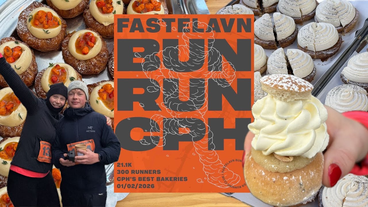 The Sweetest Half Marathon in Copenhagen | Fastelavn Bun Run 2026 - YouTube